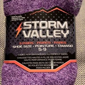storm valley | Accessories | Storm Valley Womens Boot Socks Fits Sizes ...